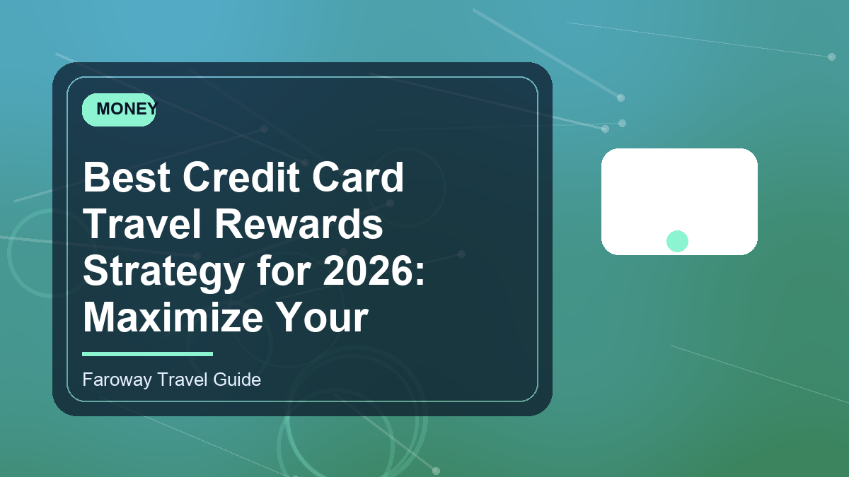 Best Credit Card Travel Rewards Strategy for 2026: Maximize Your Points ...